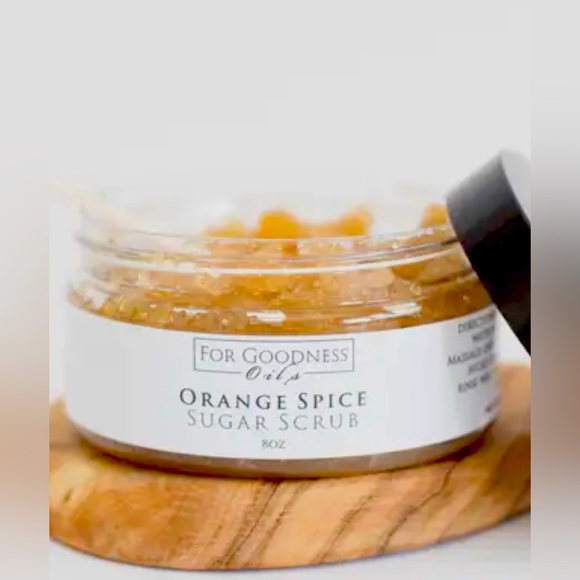 For Goodness Oils | Bath & Body | Organicorange Spice Sugar Scrub ...